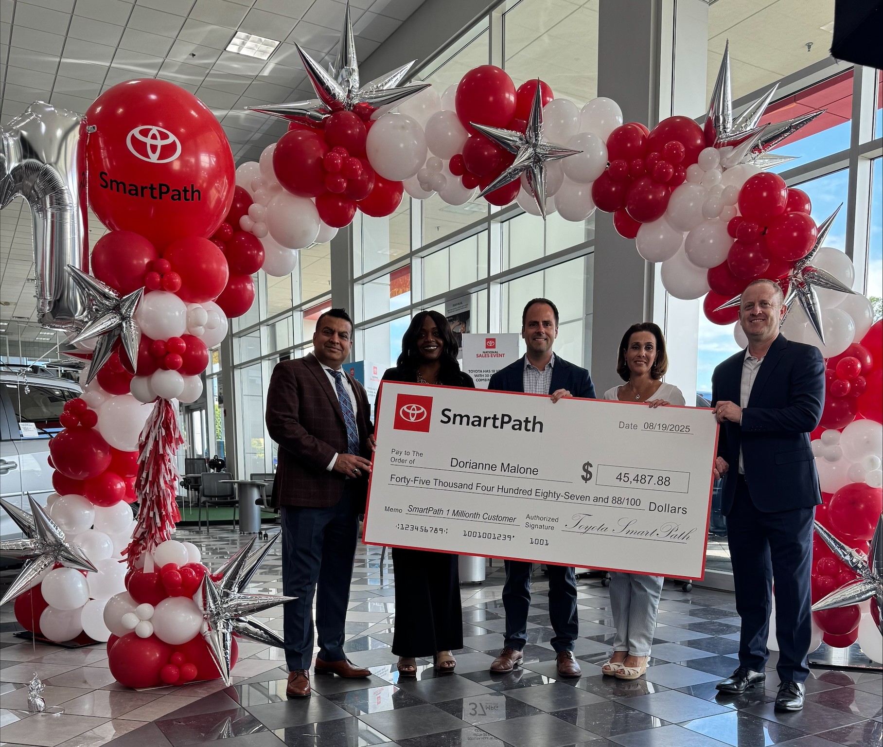 Toyota Celebrates 1 Millionth SmartPath Customer at Ardmore Toyota ...